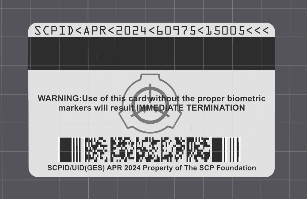 Janitor Keycard (SCP Foundation) by Adamko - MakerWorld