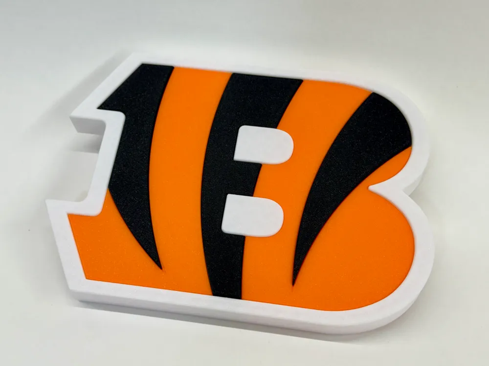 Cincinnati Bengals "B" - Snap Together - Solid Version by FormdbyLayers ...