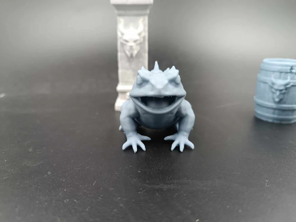 DnD RPG Miniature Dungeons - Demon Frog by drakeforge3d - MakerWorld