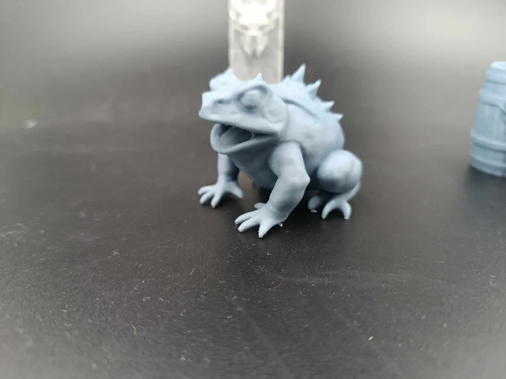 DnD RPG Miniature Dungeons - Demon Frog by drakeforge3d - MakerWorld