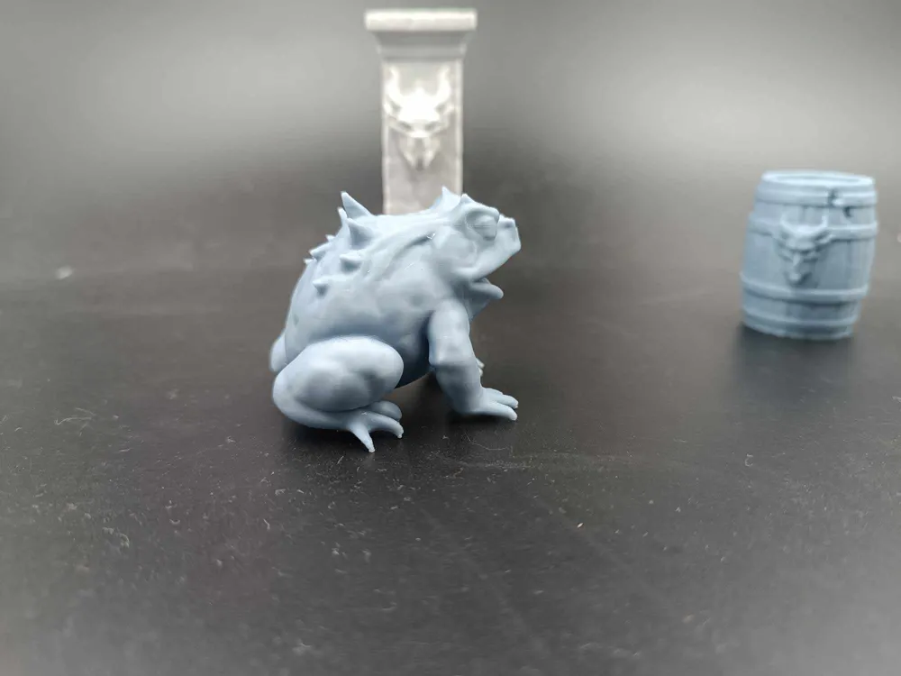 DnD RPG Miniature Dungeons - Demon Frog by drakeforge3d - MakerWorld