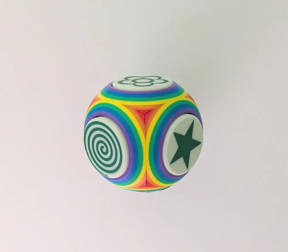 Fidget Spinner Ball - Free 3D Print Model - MakerWorld