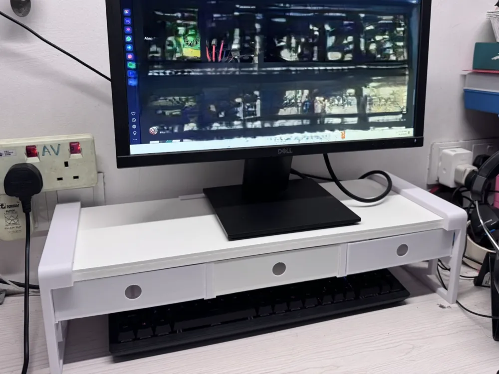 IKEA BURHULT Monitor Riser by CJ Creation - MakerWorld