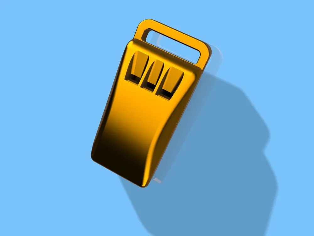 Ergonomic Design Loud TRIPLE TONE Pocket Whistle by The Big Greek ...