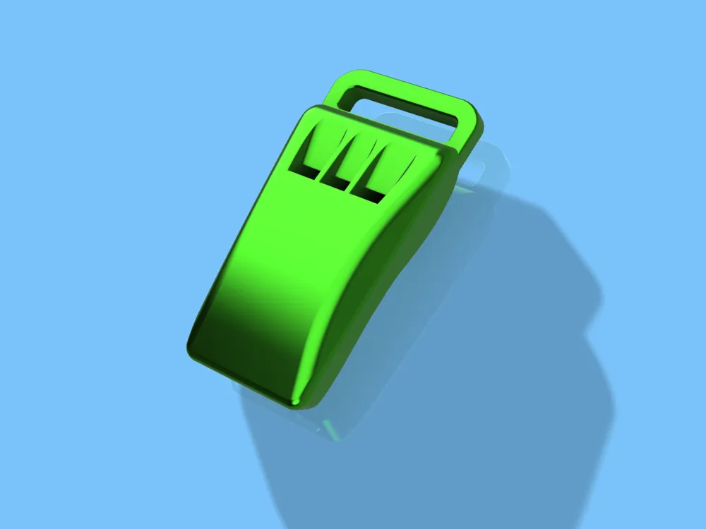 Ergonomic Design Loud TRIPLE TONE Pocket Whistle by The Big Greek ...