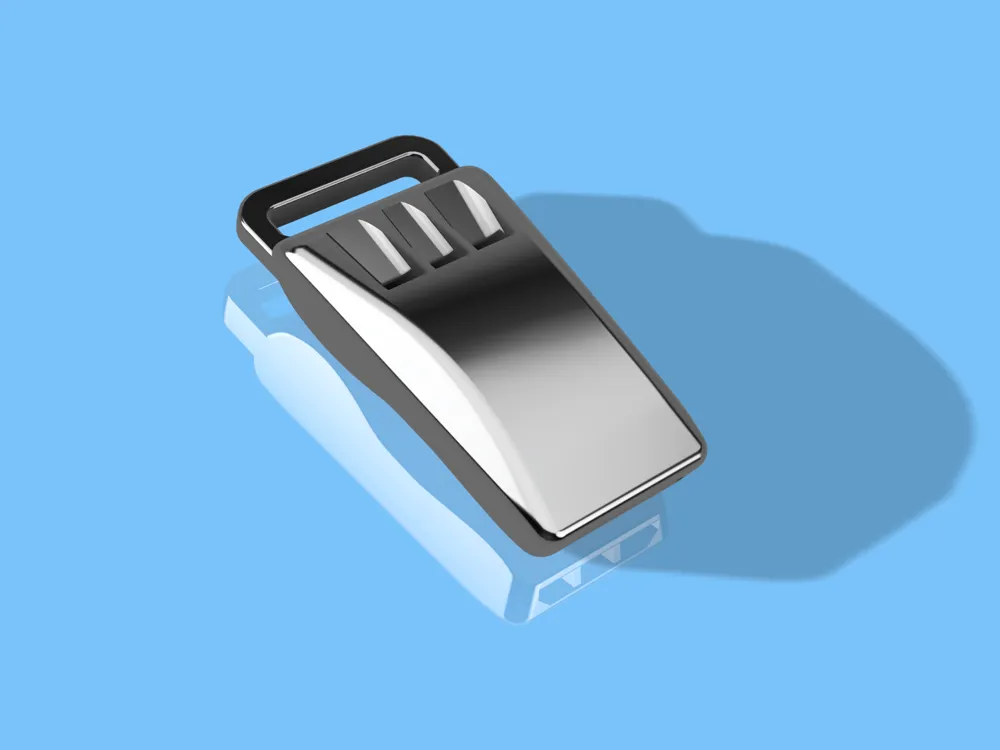 Ergonomic Design Loud TRIPLE TONE Pocket Whistle by The Big Greek ...