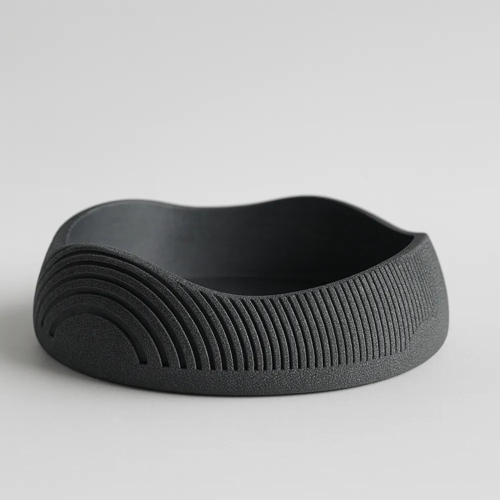 Ripple Arc Minimal Catchall Bowl - Free 3D Print Model - MakerWorld