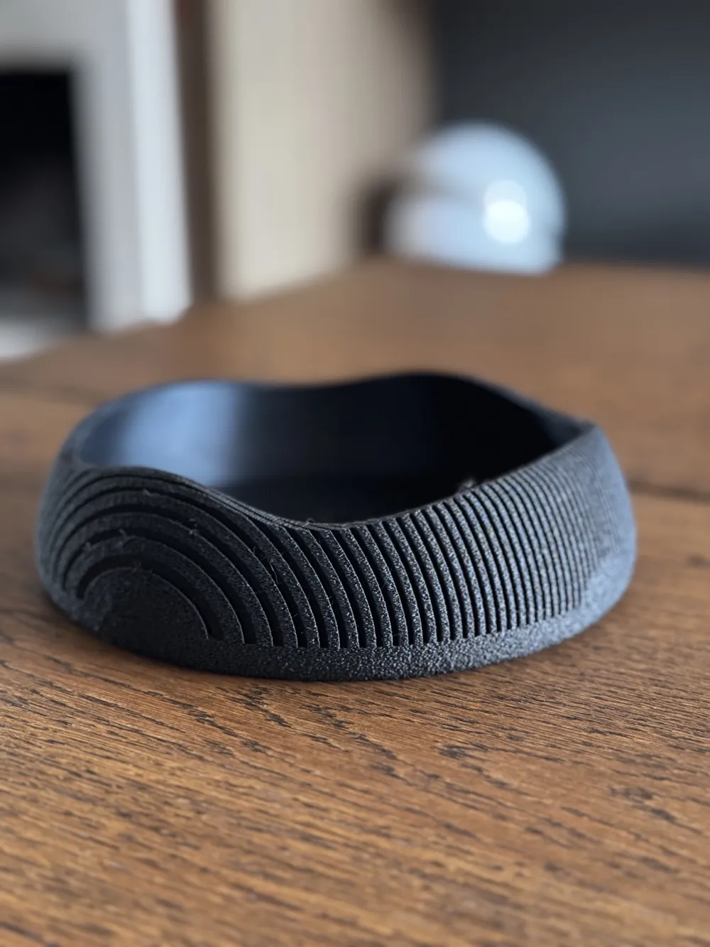 Ripple Arc Minimal Catchall Bowl - Free 3D Print Model - MakerWorld