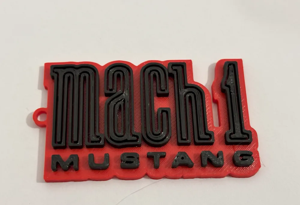 Mustang Keychain by PixelZoe MakerWorld: Download Free 3D Models