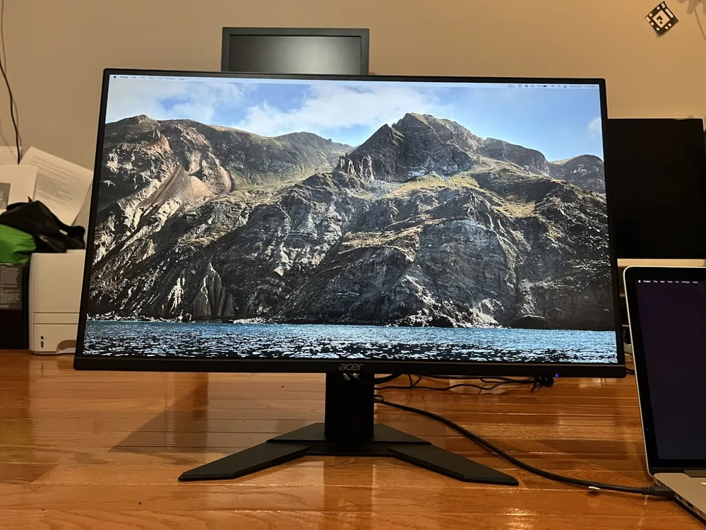 Gigabyte G27F 2 monitor stand to VESA adapter by Cyrus - MakerWorld