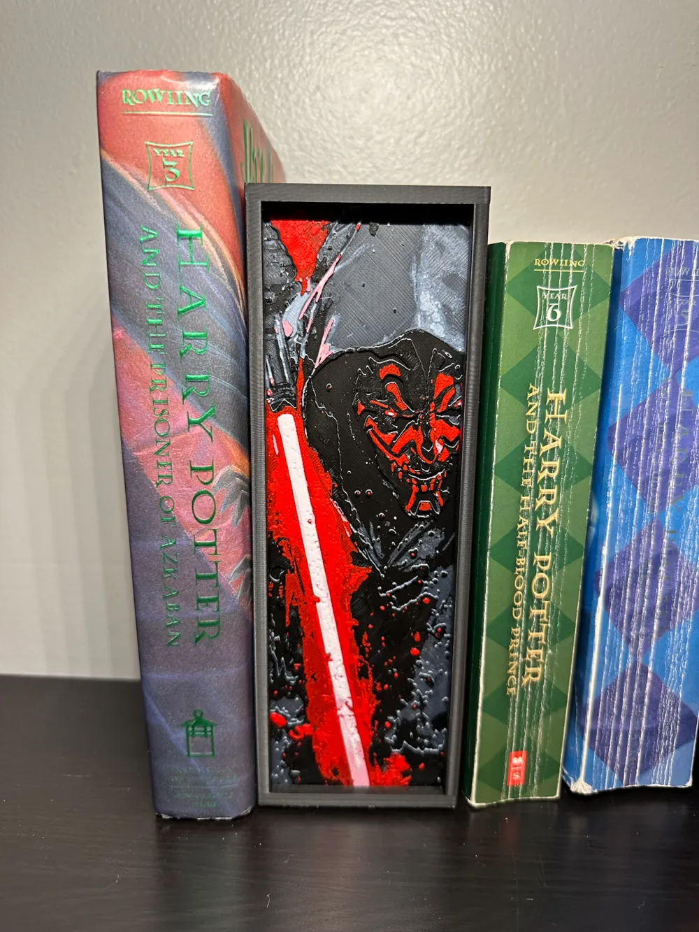 Darth Maul Hueforge Bookmark - 2 sizes by Hey Ben - MakerWorld