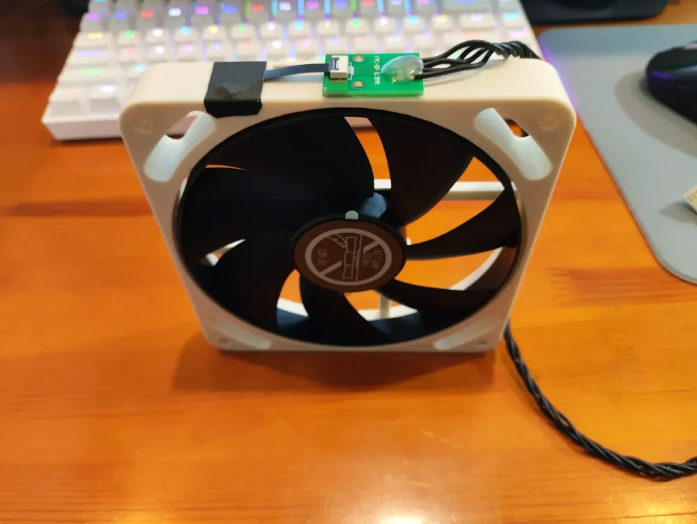 4090 Positive-pressure Fan Frame by 挪威的木头 - MakerWorld