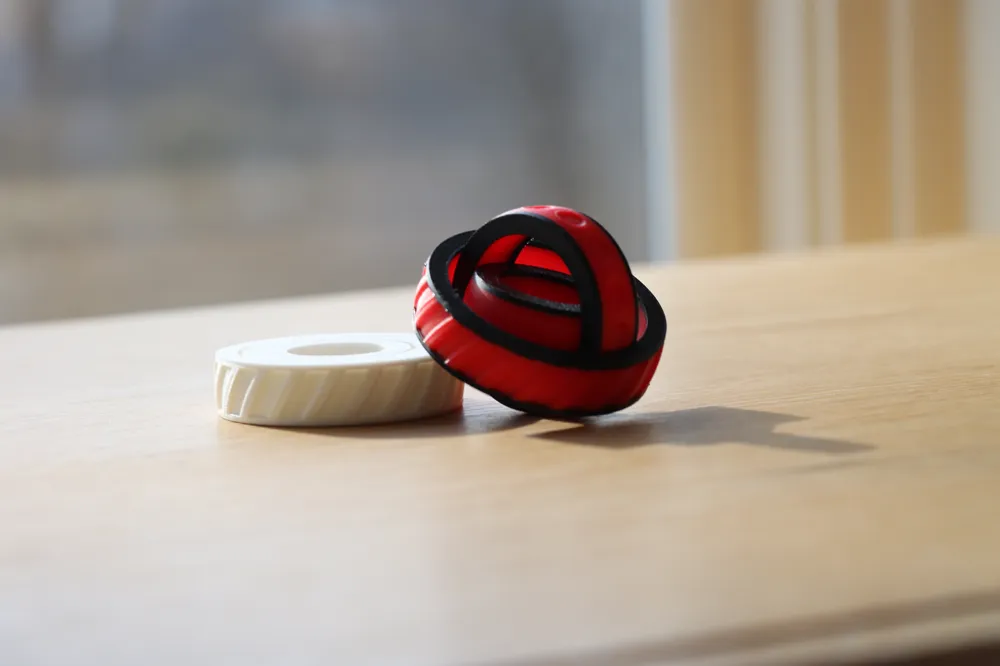 Gyro Rings Fidget Toy (Improved) by ben_prints MakerWorld: Download ...
