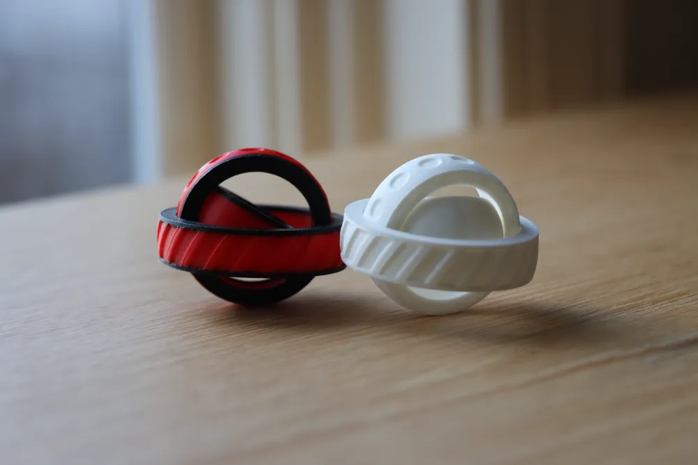 Gyro Rings Fidget Toy (Improved) by ben_prints - MakerWorld