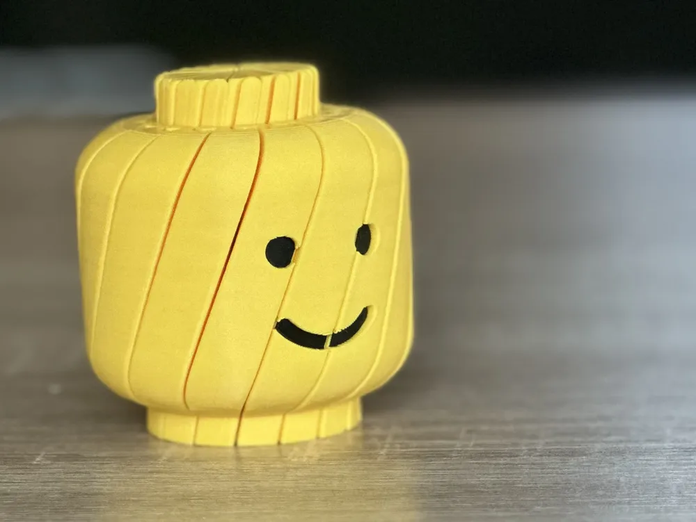 Twisty brick head fidget - Free 3D Print Model - MakerWorld