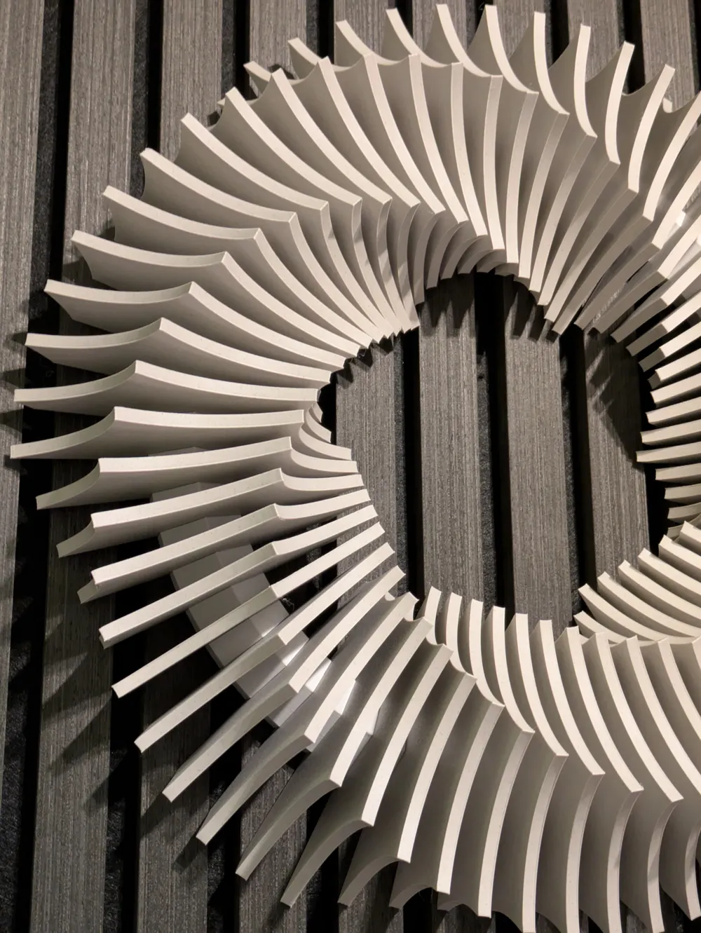 "Liminal Ring" - Parametric Wall Sculpture by 3dprintedartuk MakerWorld ...