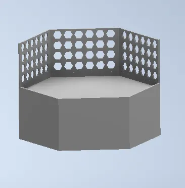 Modular Hexagonal Display Shelf by Gman - MakerWorld