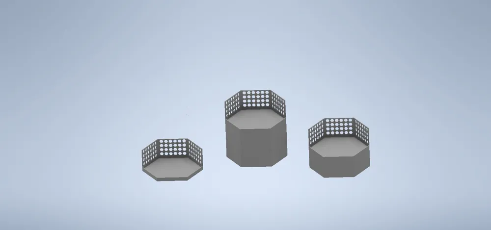 Modular Hexagonal Display Shelf by Gman - MakerWorld