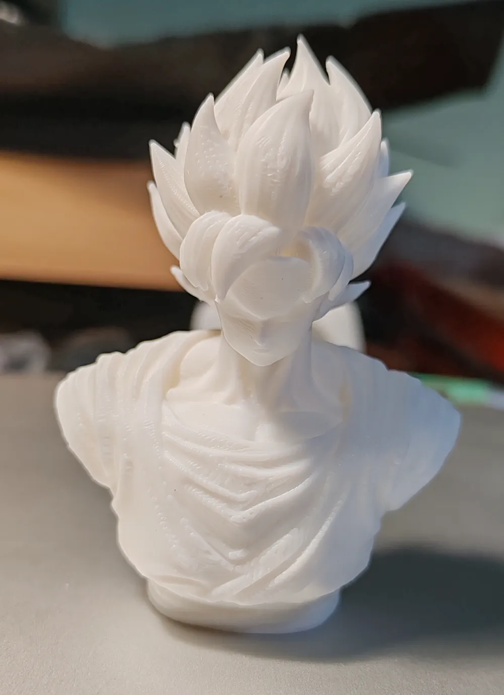 Dragon Ball - son Goku super sayan bust by TheWallArtGuy MakerWorld ...