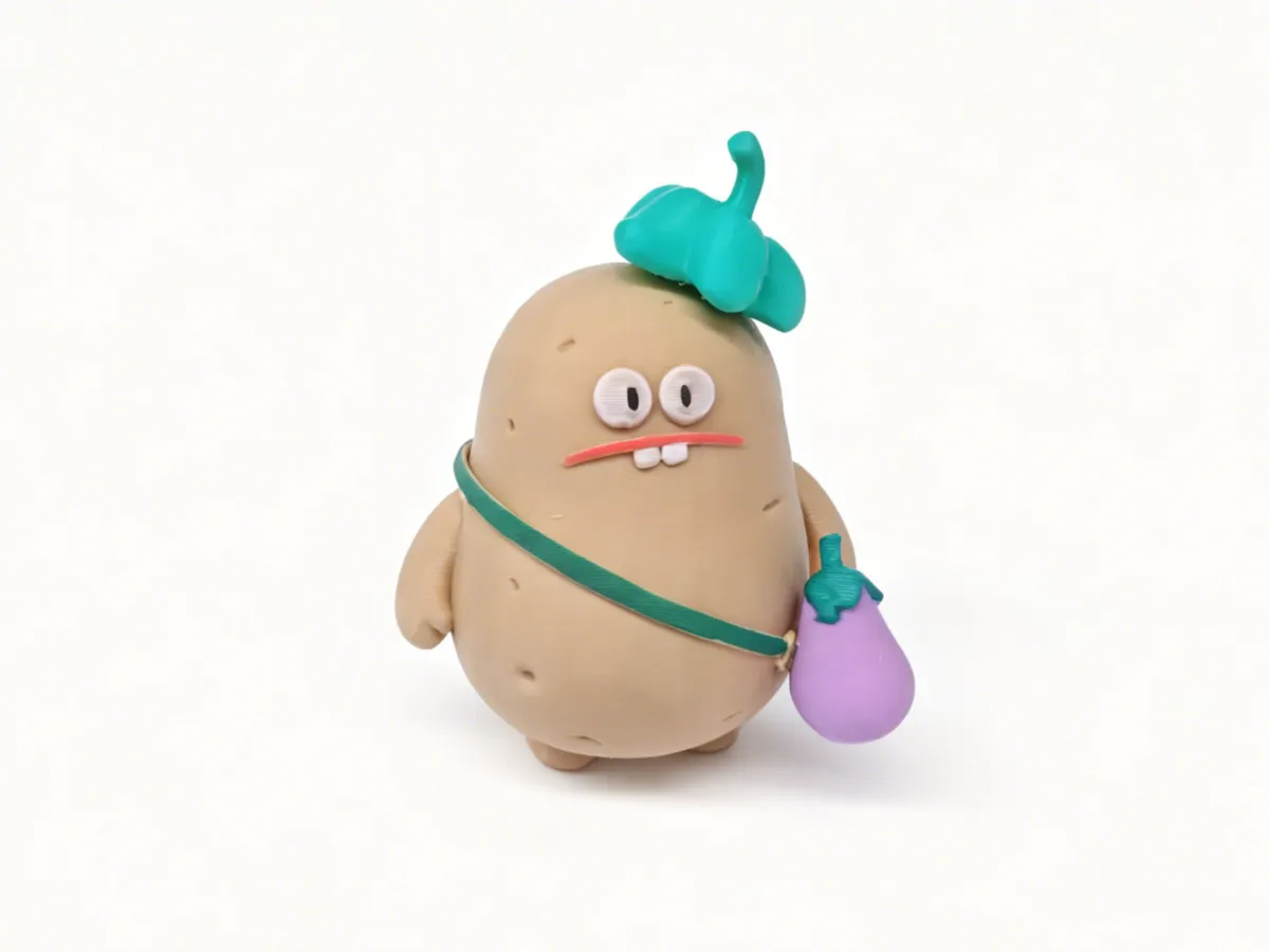 Cartoon-Figur Ornament – Mr. Potato Zerlegte Version – Kostenloses 3D ...