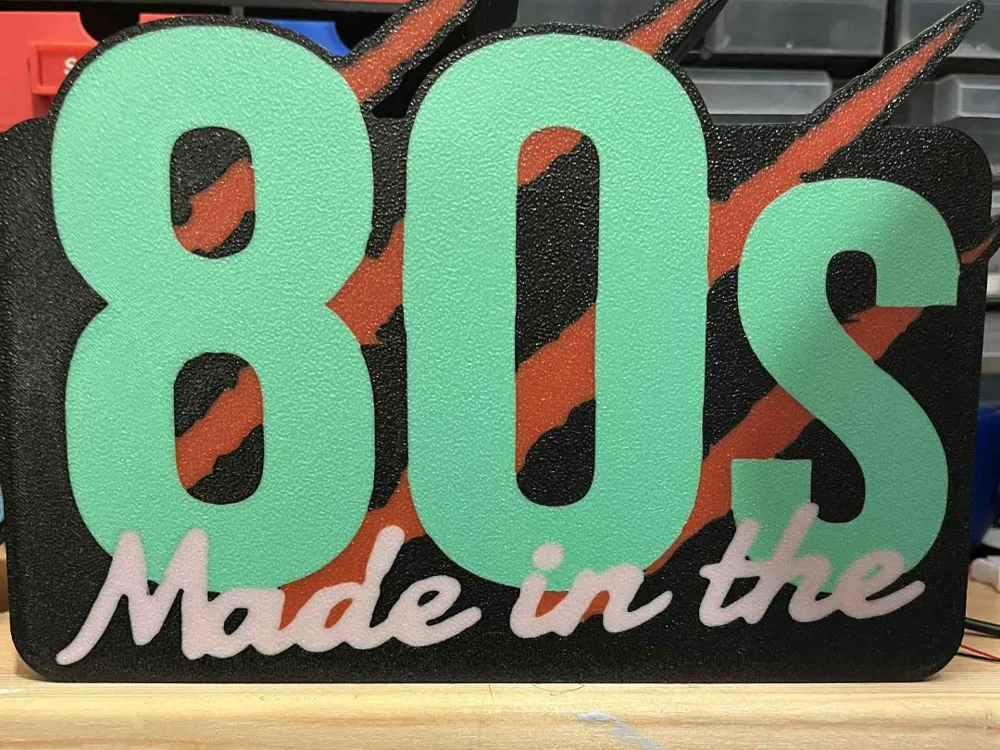 Made in the 80s - Free 3D Print Model - MakerWorld