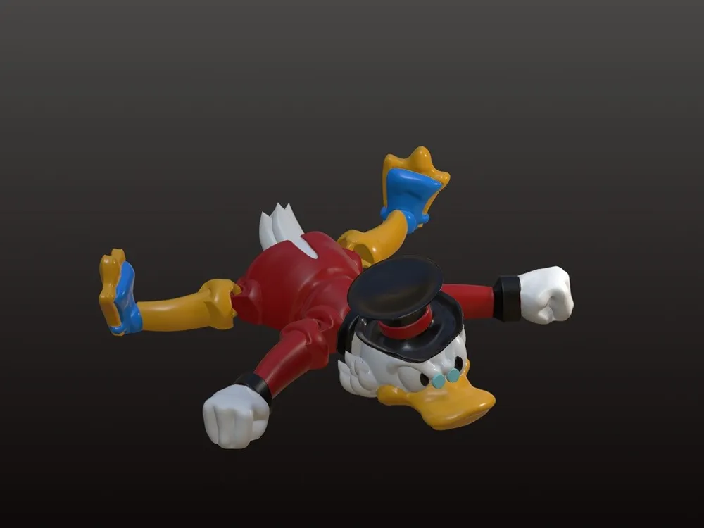 Articulated Scrooge McDuck - Paperon De Paperoni by Danrusso - MakerWorld