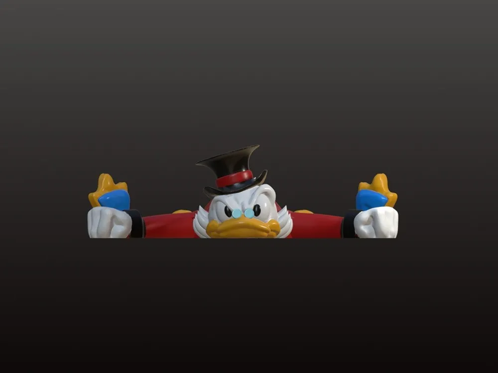 Articulated Scrooge McDuck - Paperon De Paperoni by Danrusso - MakerWorld