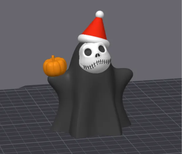 Jack Skellington Ghost by Corey - Mojee3D - MakerWorld