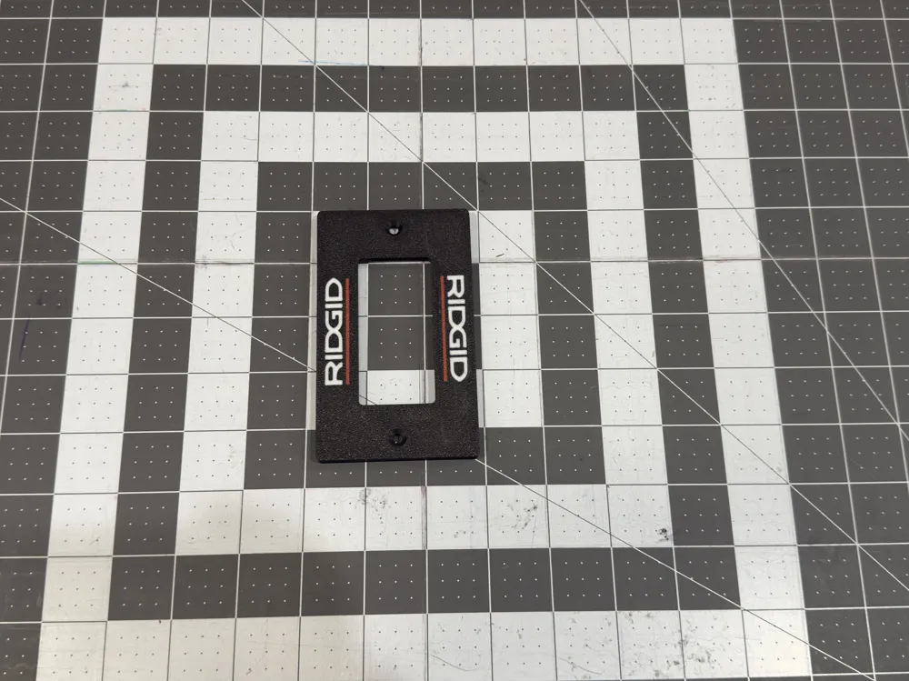 Ridgid Light Switch Plate Set - Free 3D Print Model - MakerWorld