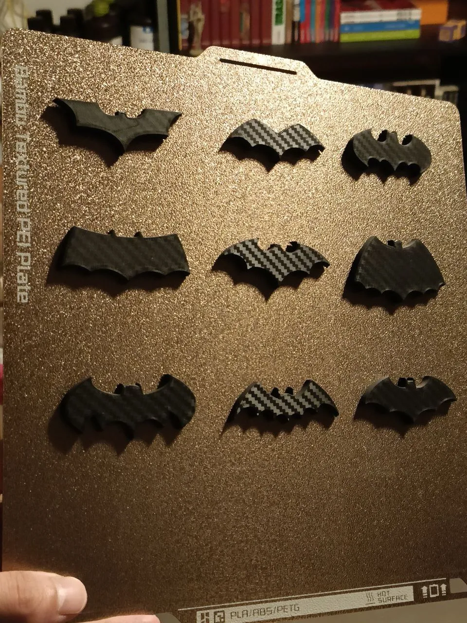 Batman Logo Magnet Collection by rky.91 MakerWorld: Download Free 3D Models