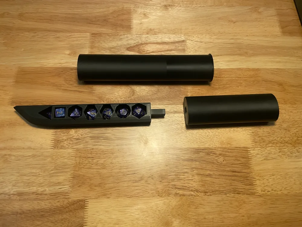 Tanto Dice Holder for DnD by HS Prints MakerWorld: Download Free 3D Models