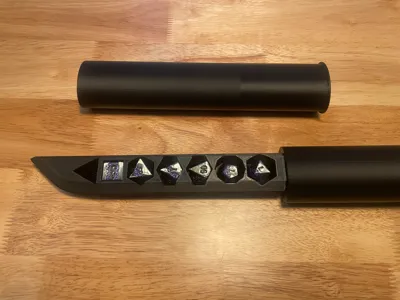 Tanto Dice Holder for DnD by HS Prints MakerWorld: Download Free 3D Models