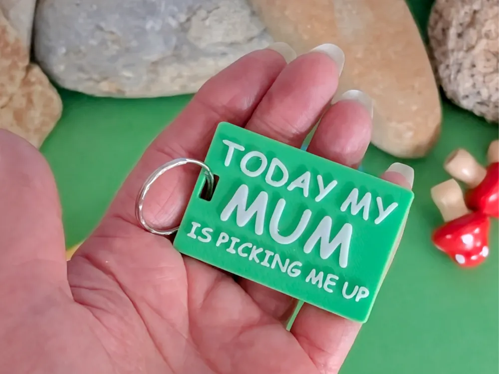 After School Pick-up instruction Tags - Free 3D Print Model - MakerWorld