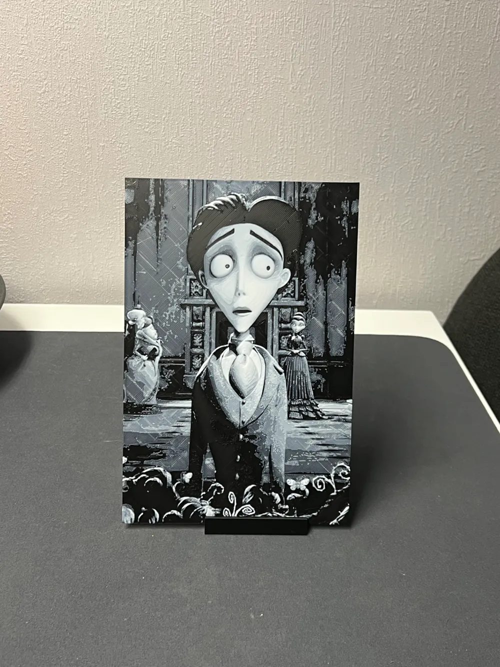 Corpse Bride HueForge - Free 3D Print Model - MakerWorld