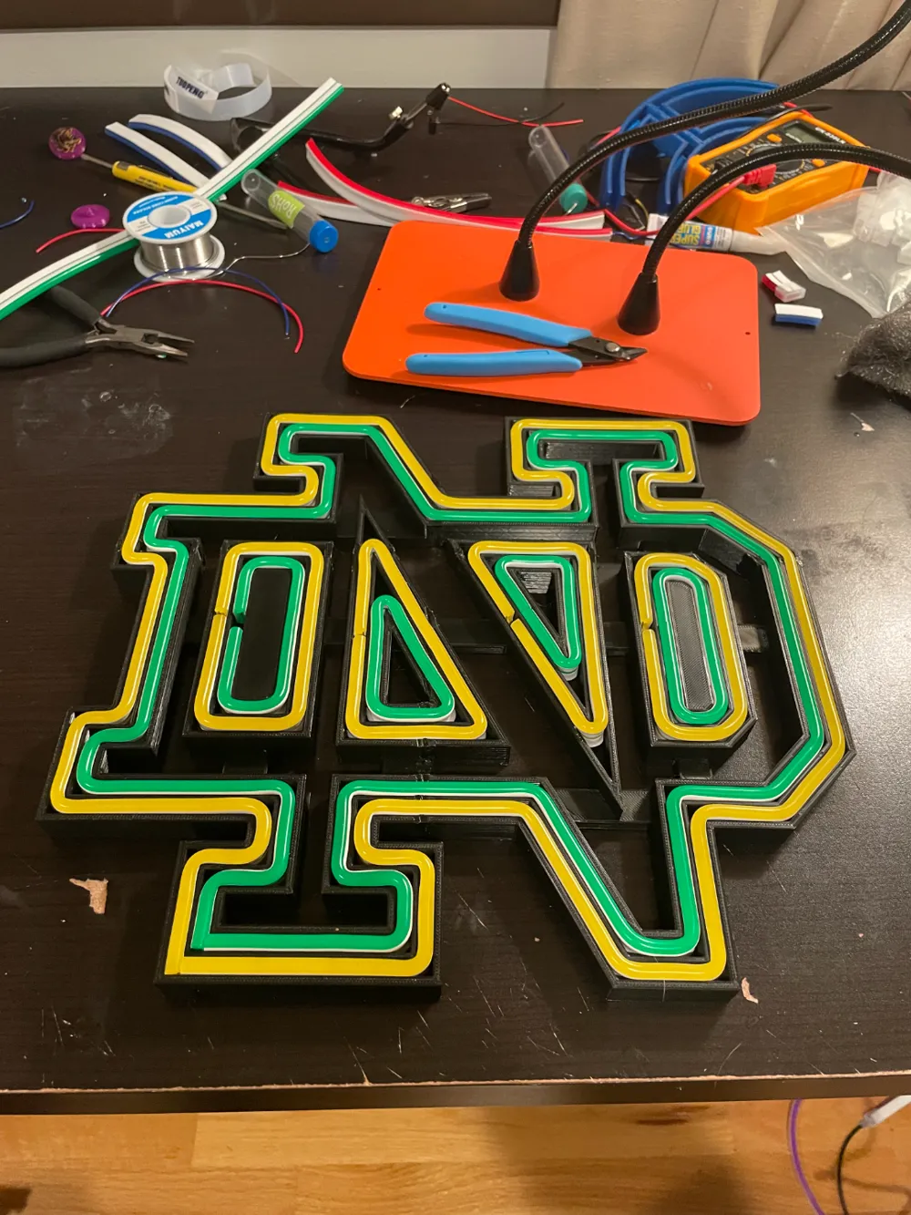 Notre Dame Neon LED Sign by thingspatprinted - MakerWorld