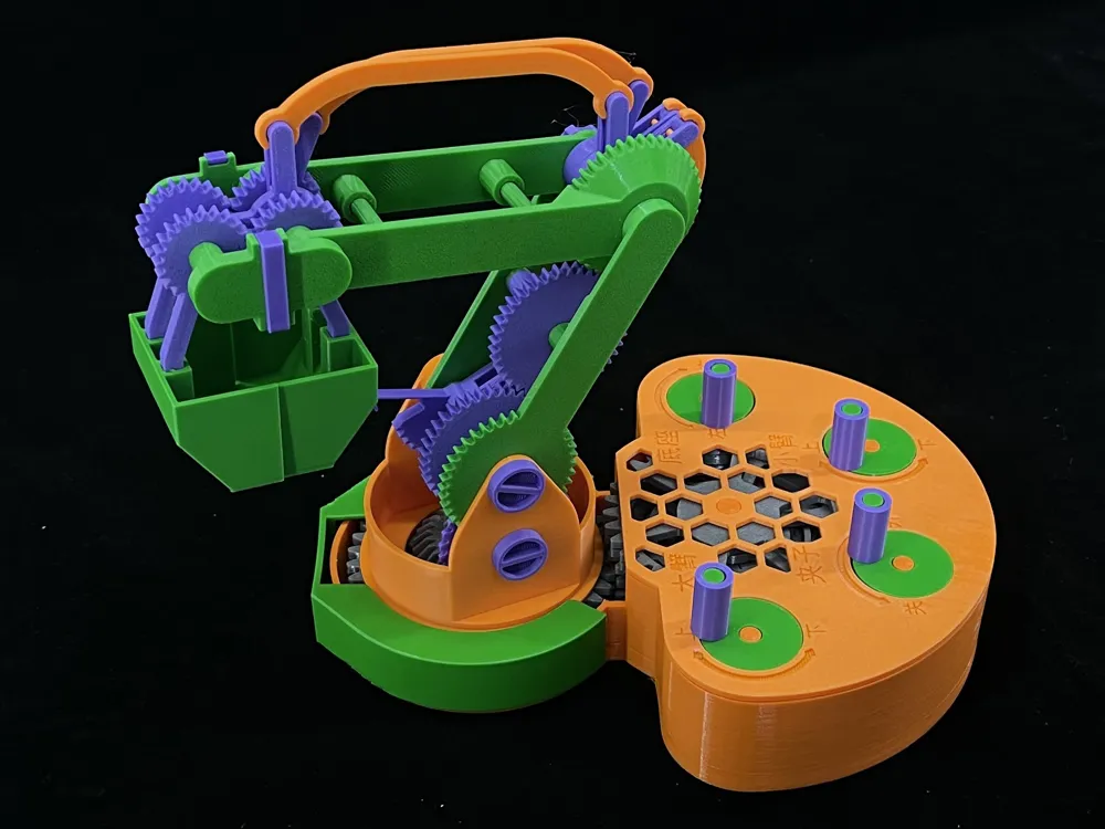 Mechanical Hand by SolidWorks魔方云学院 MakerWorld: Download Free 3D Models