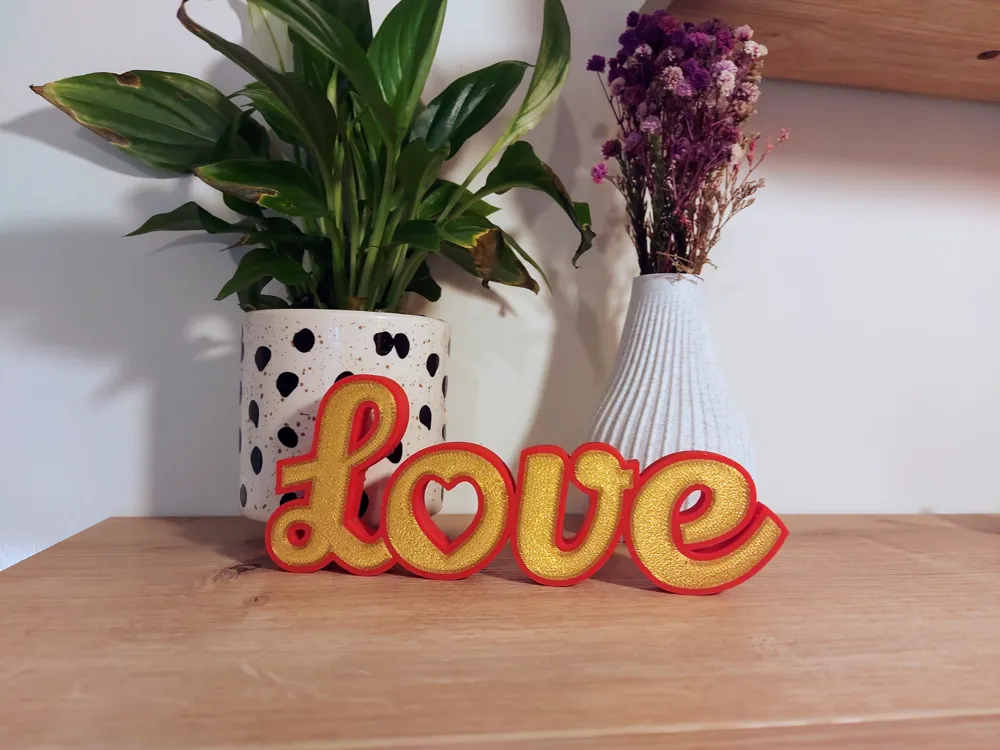 Love home decor with heart not only for Valentines by MJD - MakerWorld