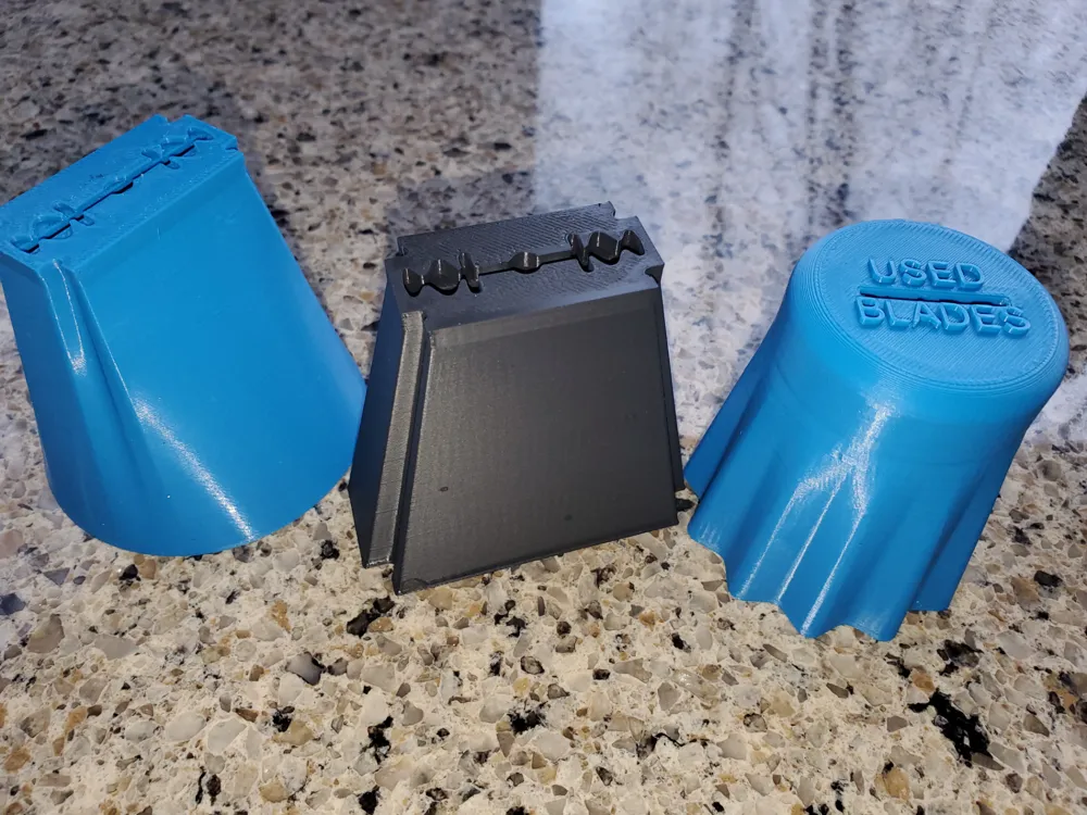 Razor Blade Disposal Container by Bert Owen - MakerWorld