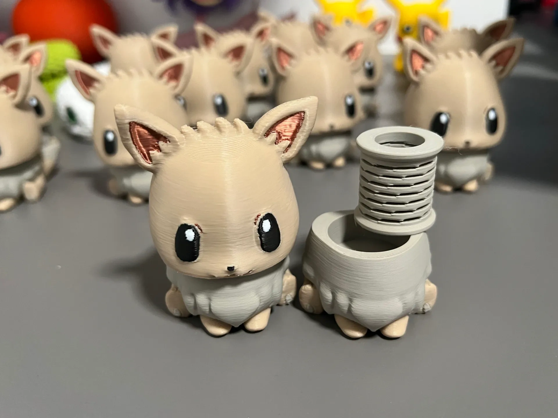 Pokémon Eevee Spring Bobblehead Fidget Toy—A Tiny Adventure by lengfeng ...