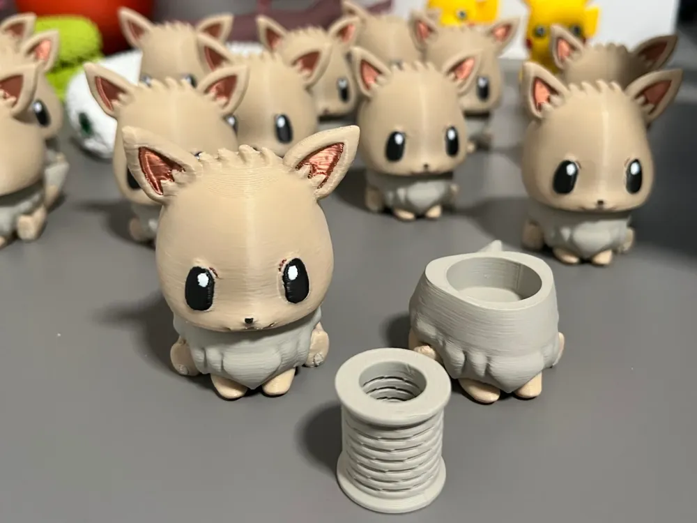 Pokémon Eevee Spring Bobblehead Fidget Toy—A Tiny Adventure by lengfeng ...