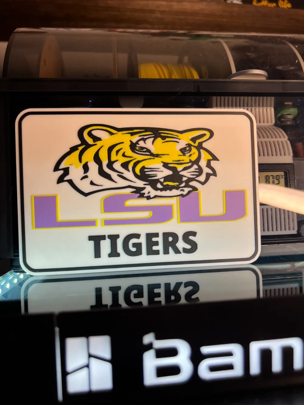 LSU Tigers door/fridge/wall sign by 3Dprinting4fun - MakerWorld