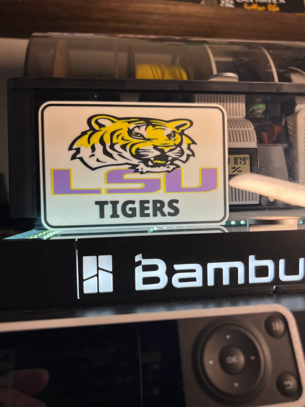 LSU Tigers door/fridge/wall sign by 3Dprinting4fun - MakerWorld