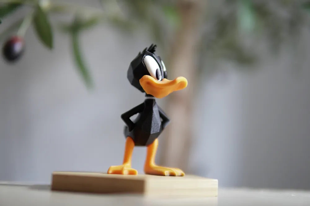 Daffy Duck Figurine by theStonefox MakerWorld: Download Free 3D Models