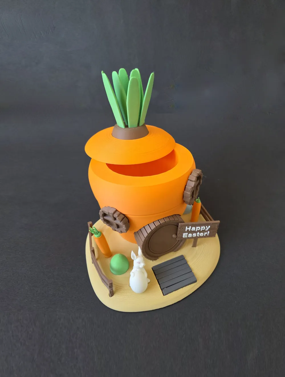 Hollow Carrot Version for Carrot House by Ireality - MakerWorld