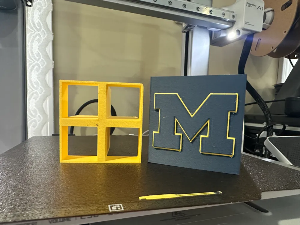 Michigan Wolverines Pen and Pencil holder - Free 3D Print Model ...
