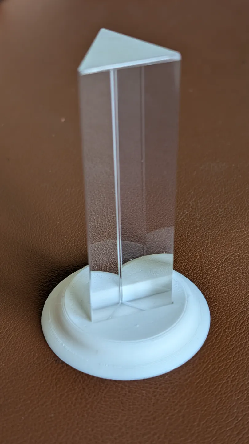Prism Stand for 24mm 3 faced prism by ZuSanLi - MakerWorld