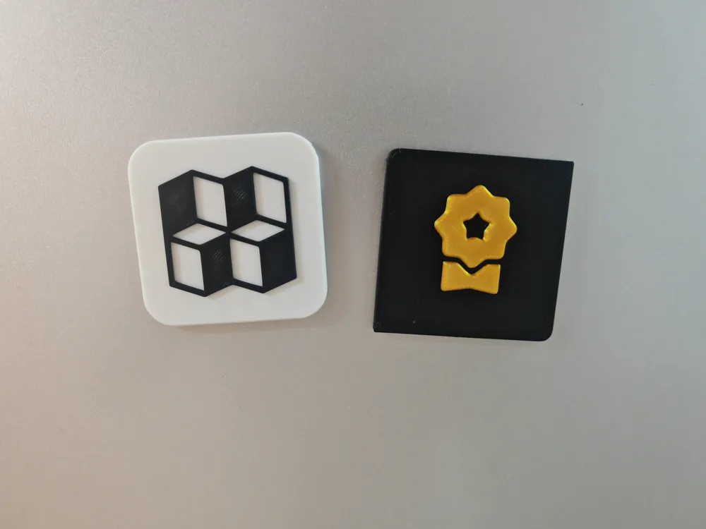 MW LOGOs Fridge Magnets by 粮亦丰 MakerWorld: Download Free 3D Models