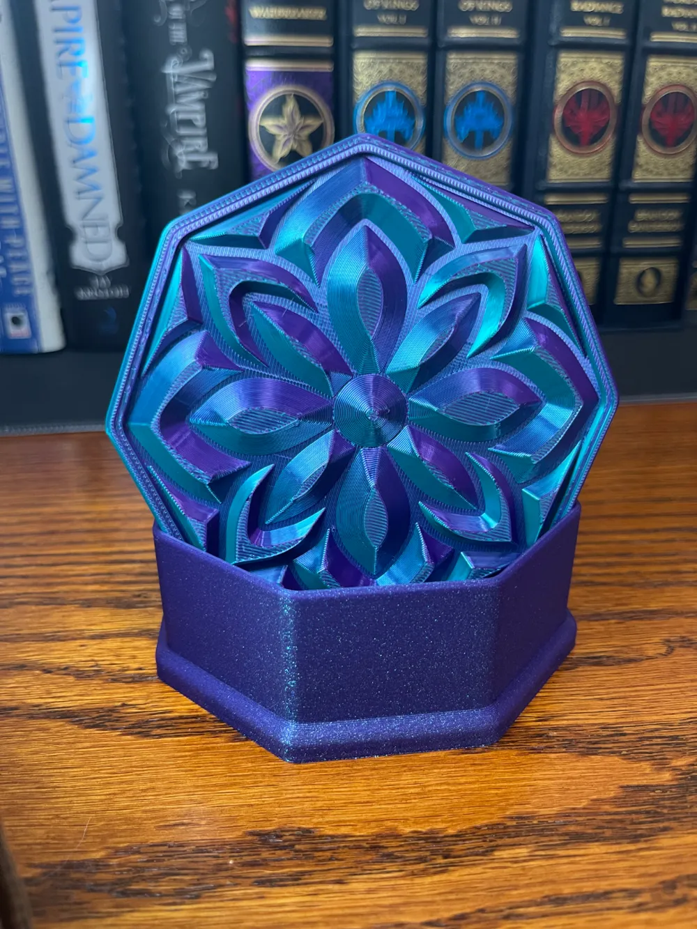 Mandala Trinket Box – Jewelry & Keepsake Storage by Pages & Projects ...