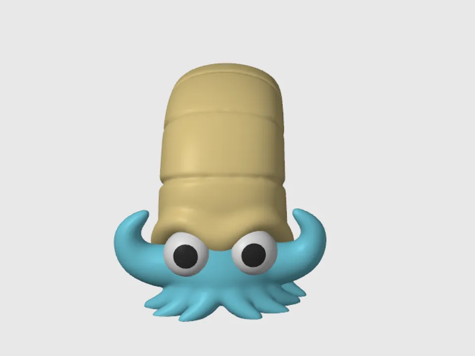 Omanyte multicolore - Modèle d'Impression 3D Gratuit - MakerWorld