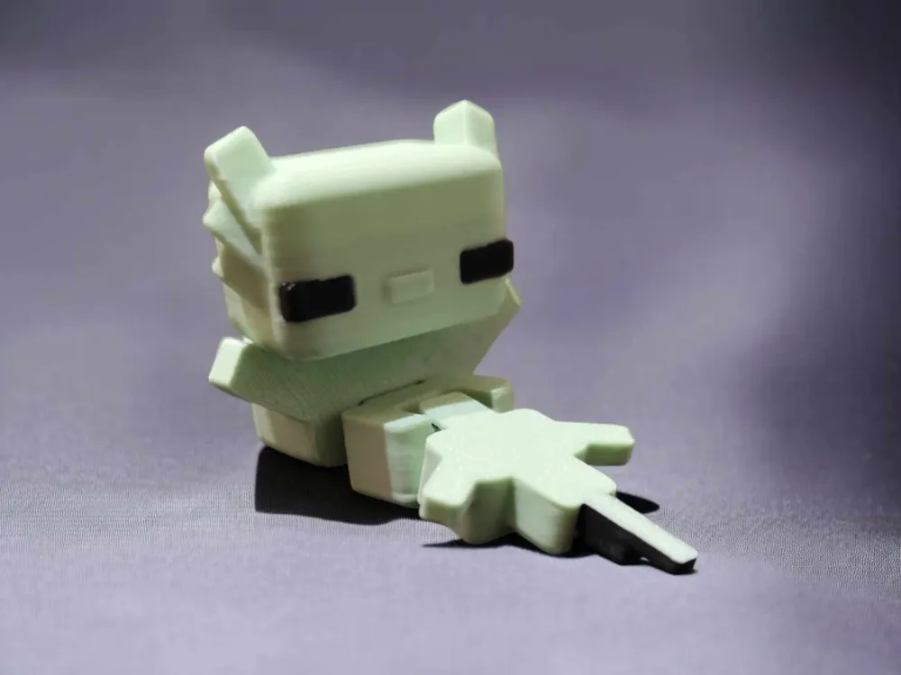 Cute Flexi Axolotl by OrangeSs MakerWorld: Download Free 3D Models